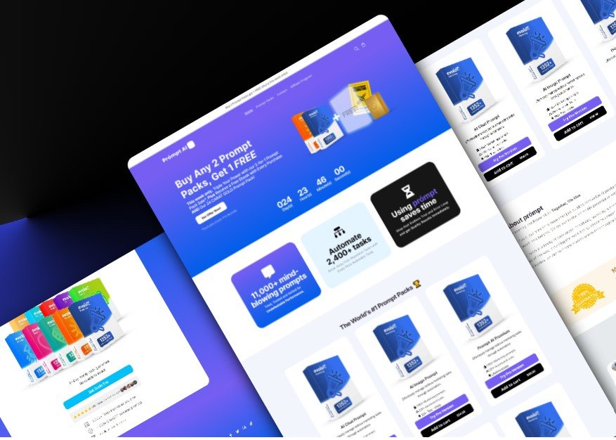 Ai website design & development with Divi and Woocommerce | Manjur Rosid